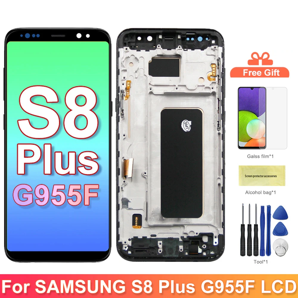 S8-Plus-Display-Screen-for-Samsung-Galaxy-S8-Plus-S8-G955-G955F-Lcd ...
