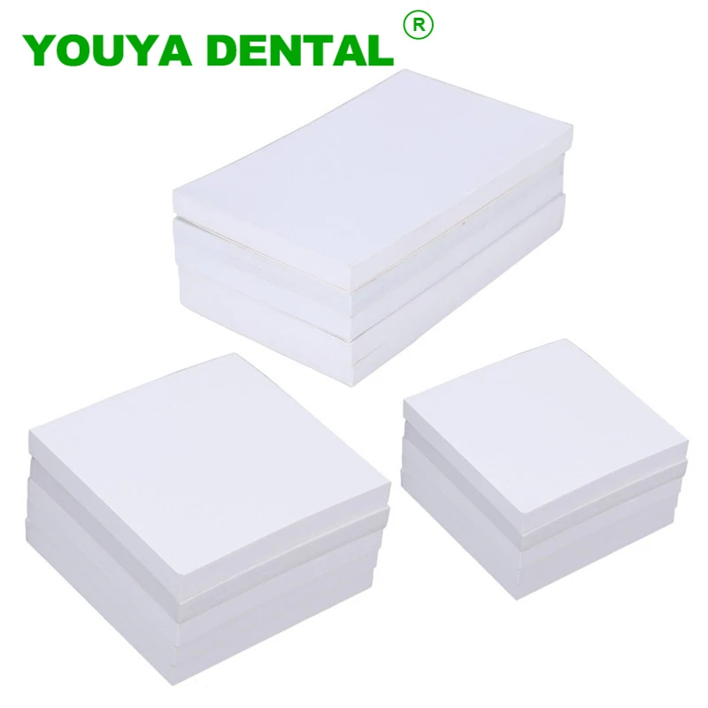 50 Sheets Dental Disposable Mixing Paper Denture Laboratory Cement ...