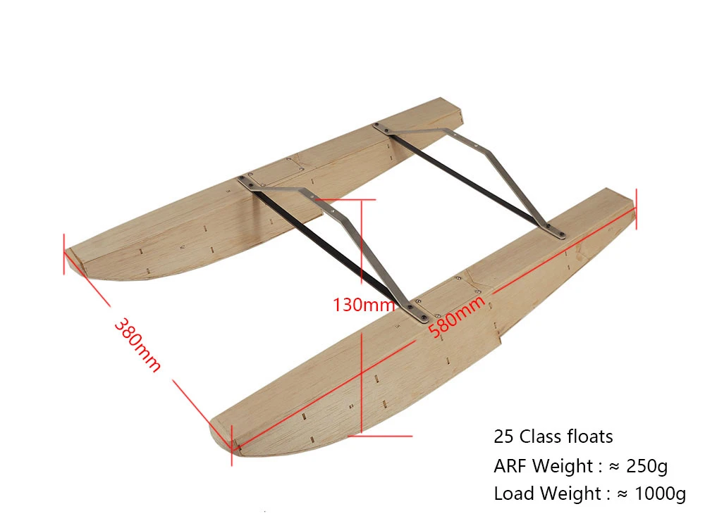 Dancing Wings Hobby New 25 Size Wooden Float For Your Waterplane ...