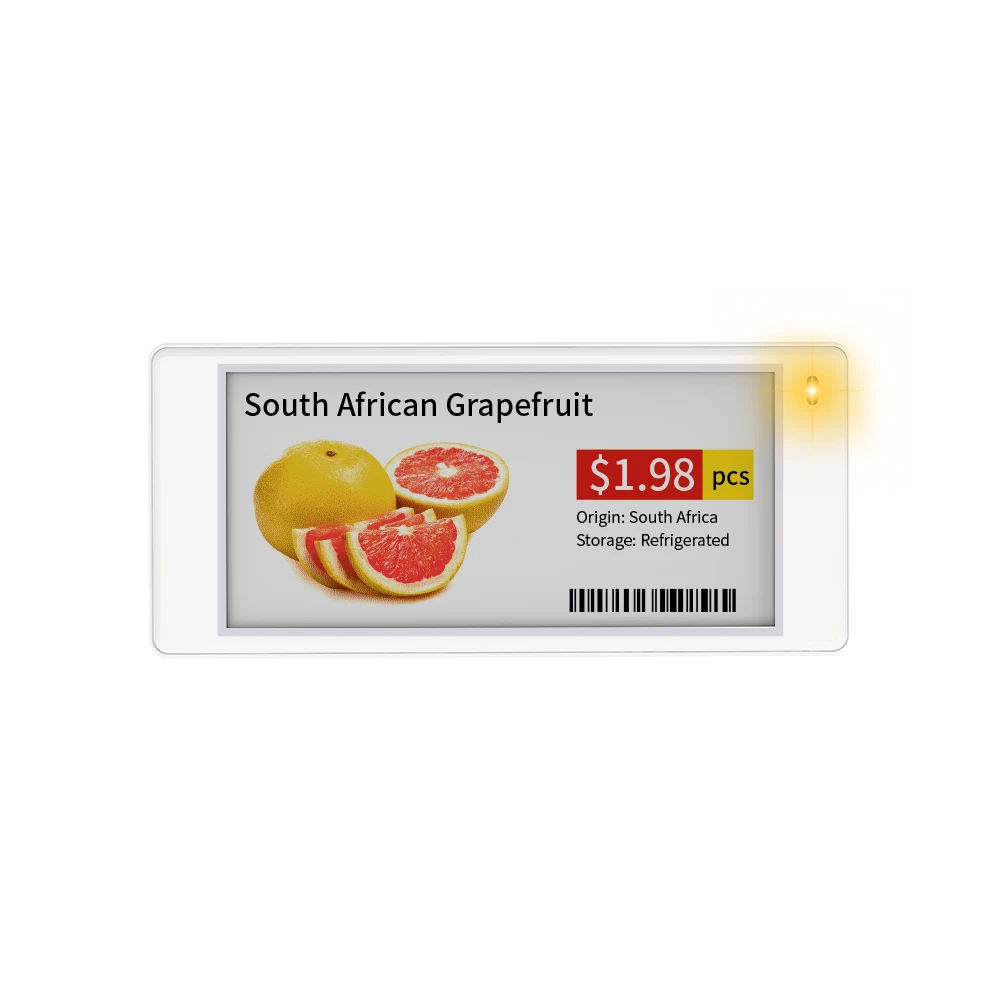 MinewTag-12pcs-4-color-3-5inch-Supermarket-Wireless-E-ink-Epaper-Retail ...