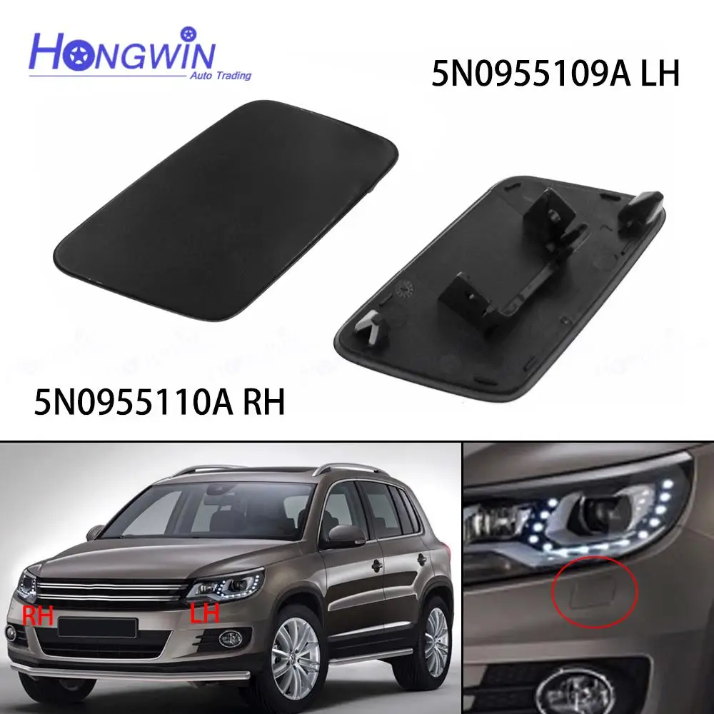 Tapa de boquilla de lavado de faros delanteros para VW Volkswagen ...