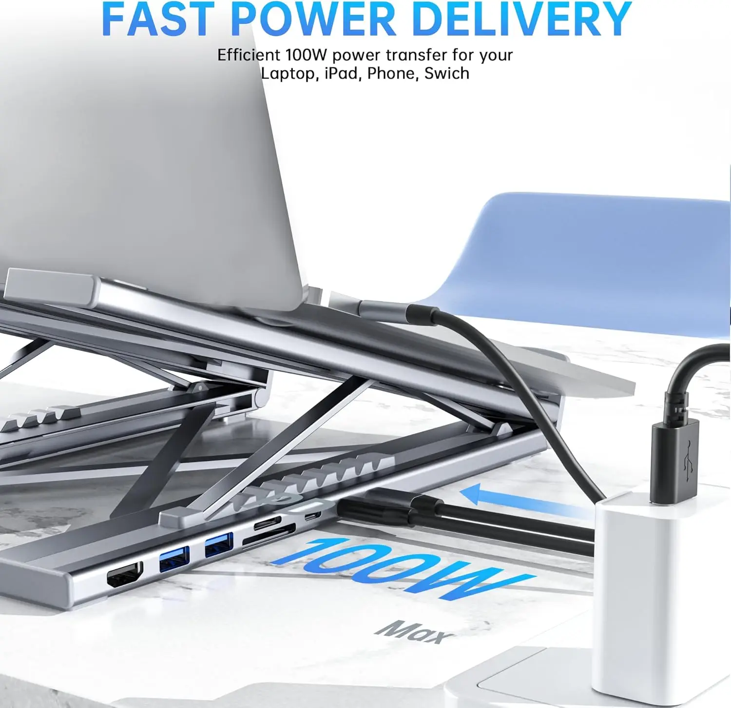 MacBook Pro Docking Stand JSAUX USB C Docking Station Stand For Samsung ...