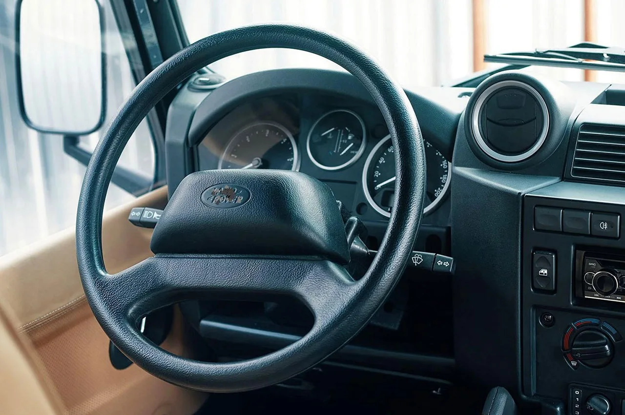 For-Land-Rover-Defender-110-90-130-Steering-Wheel-48-36-Spline-Defender ...