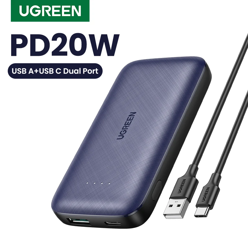 UGREEN-Banco-de-Pot-ncia-Port-til-Carregamento-R-pido-PowerBank-para ...