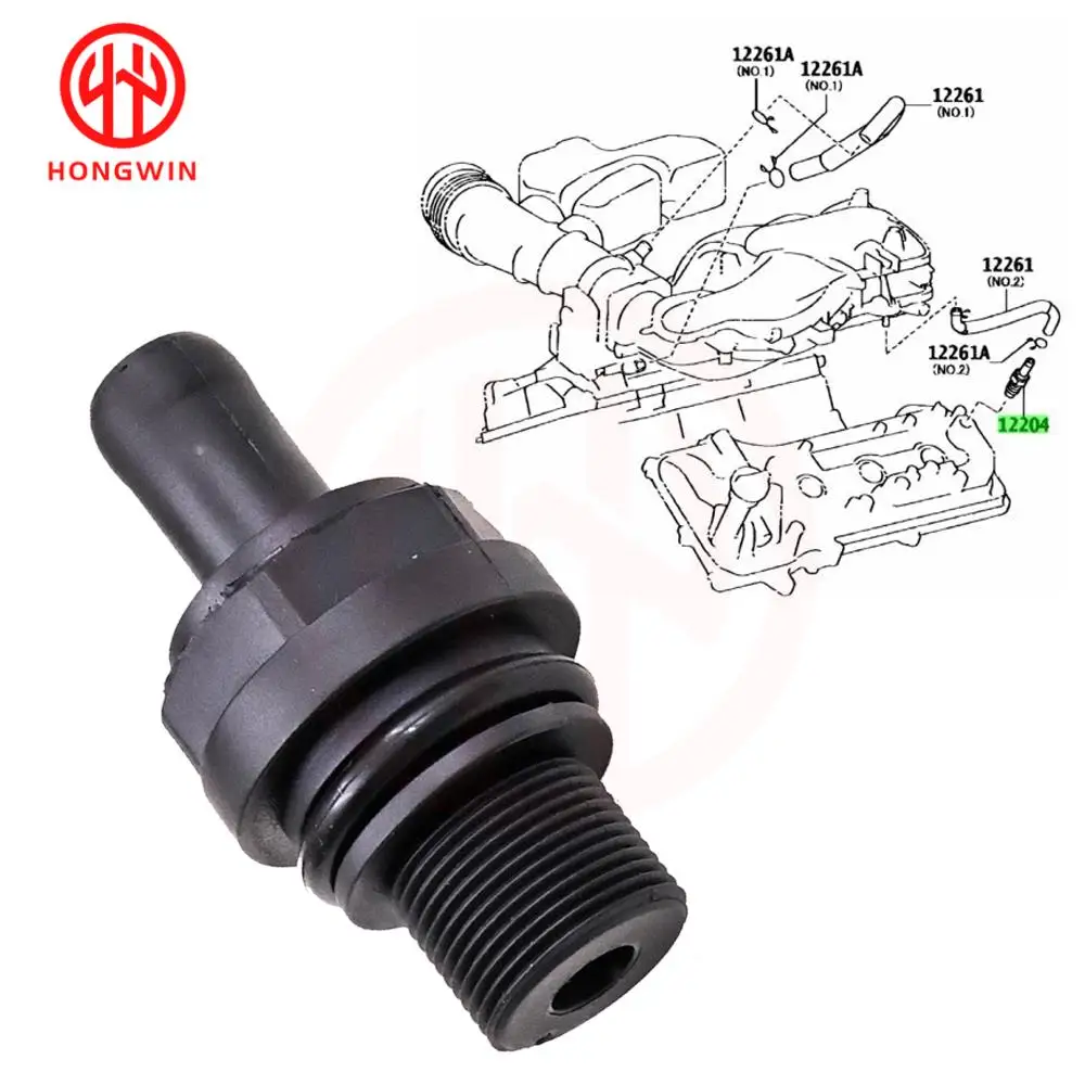 OEM-12204-0C030-122040C030-Positive-Crankcase-Ventilation-PCV-Valve-For ...