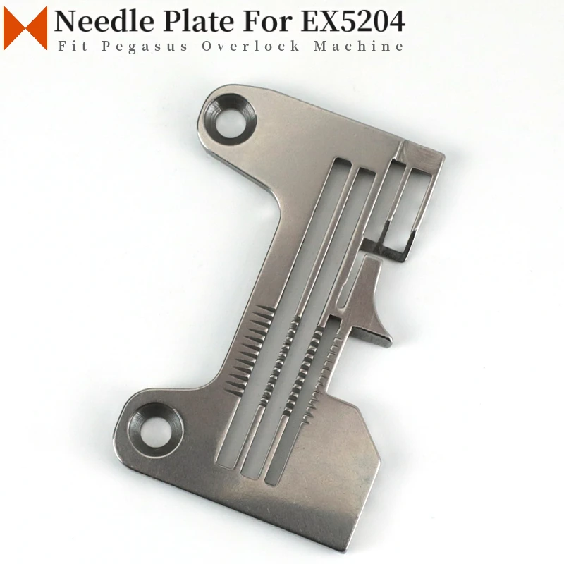 277504R30 R40 R50 Throat Plate For Pegasus EX5204 Three Thread Overlock ...