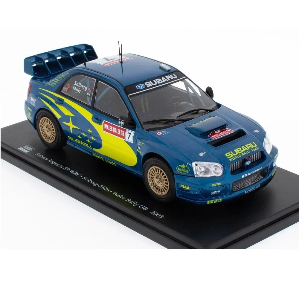 Salvat, Petter Solberg Pilot Rally Car, Wales 2003, 1:24 Scale, Diecast ...