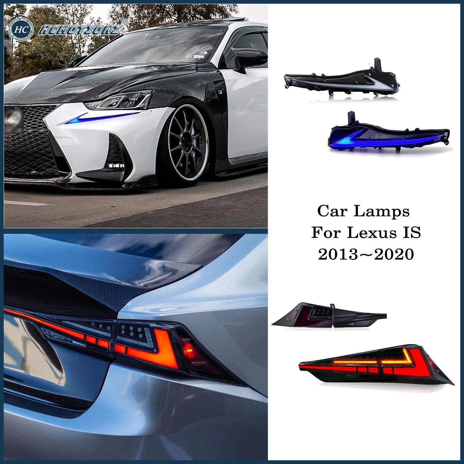HCMOTIONZ-LED-Car-Lamps-Assembly-Set-for-Lexus-IS-2013-2016-2017-2020 ...