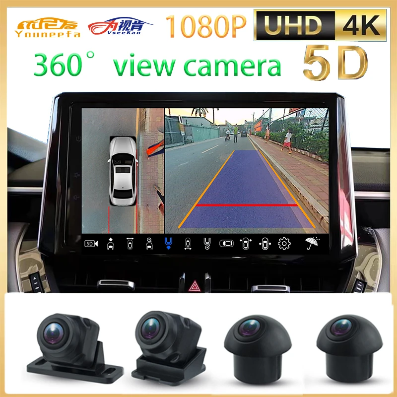 360camera For Car 360 View Camera System Front And Rear Left And Right ...