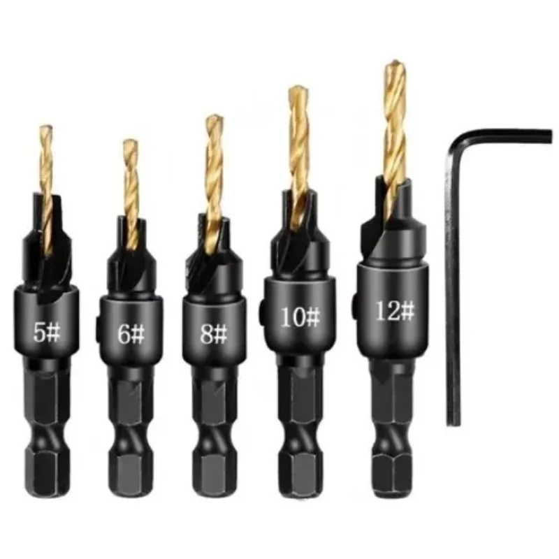 6-Pieces-Scarier-Drills-Kit-Impossible-Drill-Bits-Ideal-For-Wood-Use ...