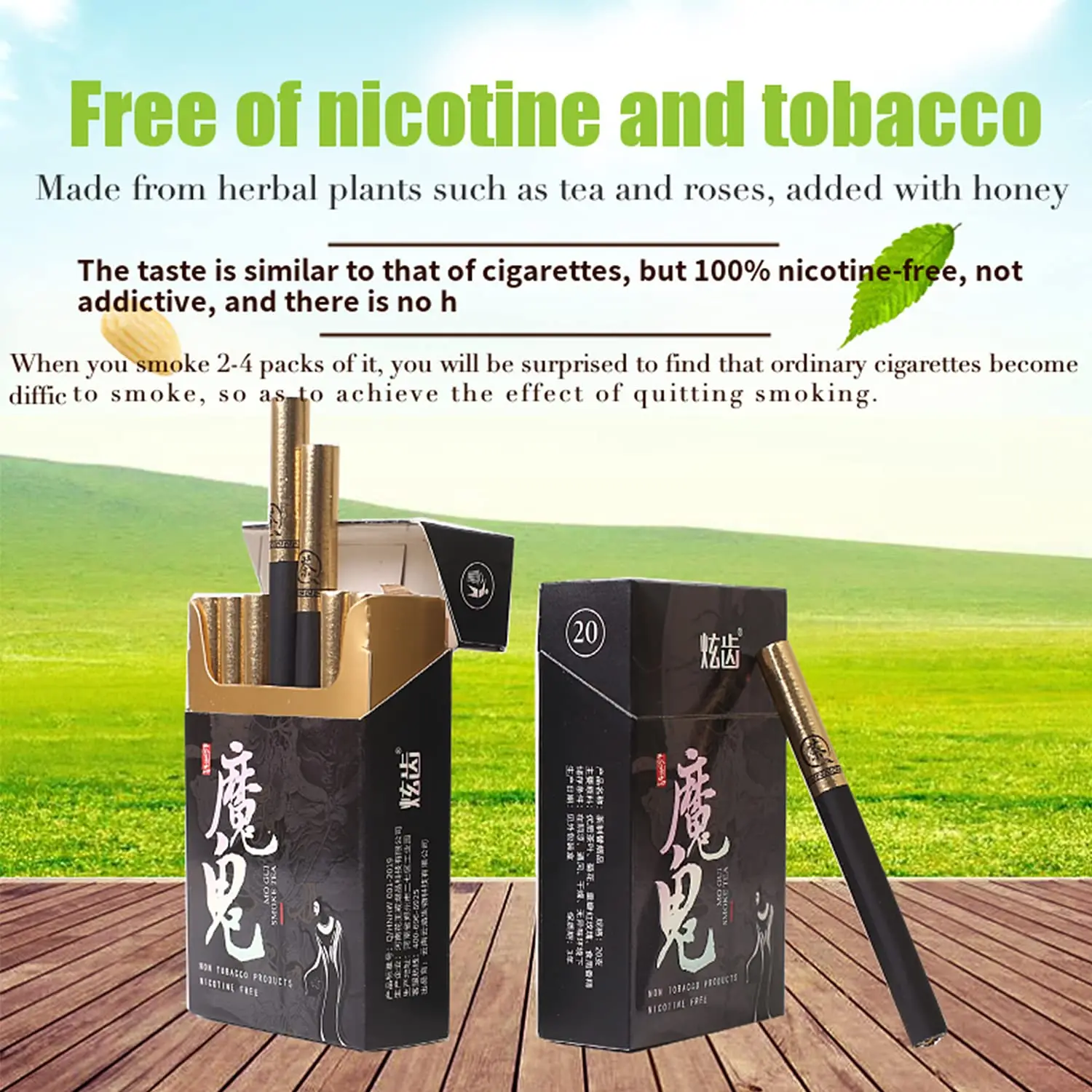Honeyrose Herbal Cigarettes Special 20 Authentic Quality | www ...