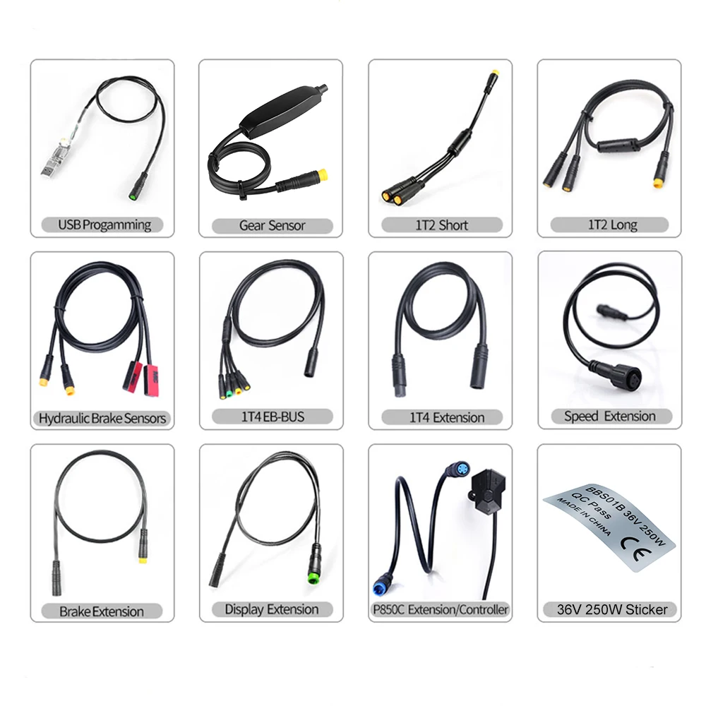 Bafang Bbs02 Programming Cable | Programming Cable Bafang 1 T4 - Gear ...