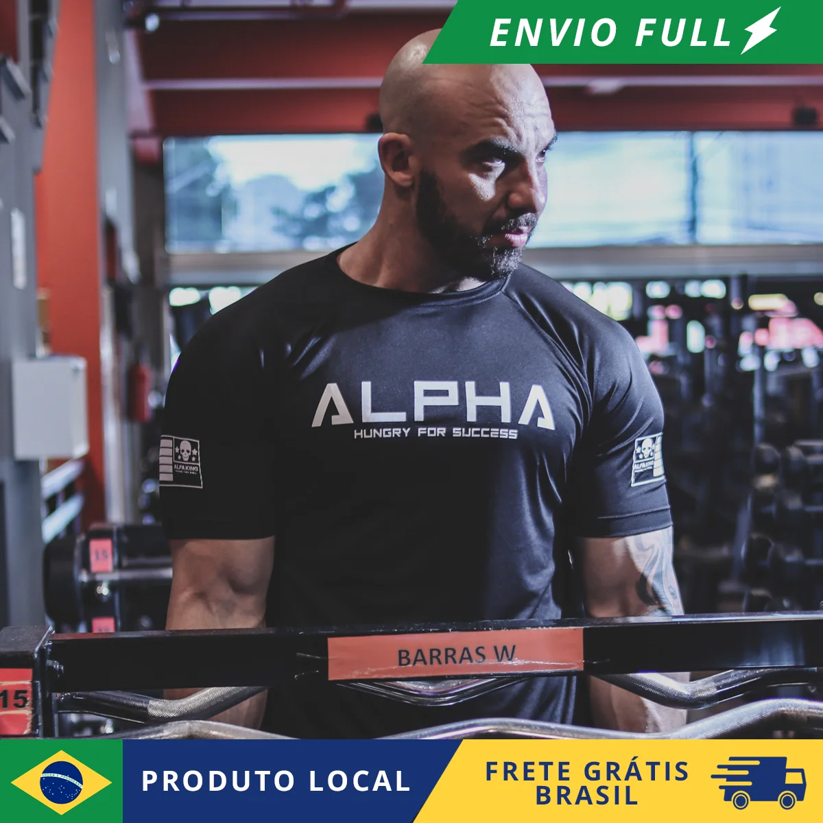 Camisa Camiseta Masculina para Treino Original Esporte Academia ...