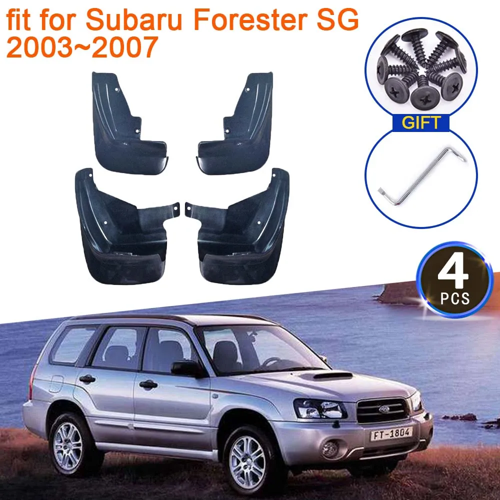 for-Subaru-Forester-SG-2003-2004-2005-2006-2007-Mudflaps-Mudguards ...