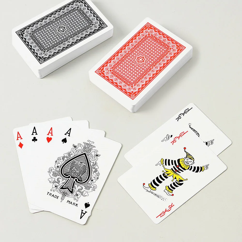 Trump card one card poker holdup playing card case with 2 intervention ...