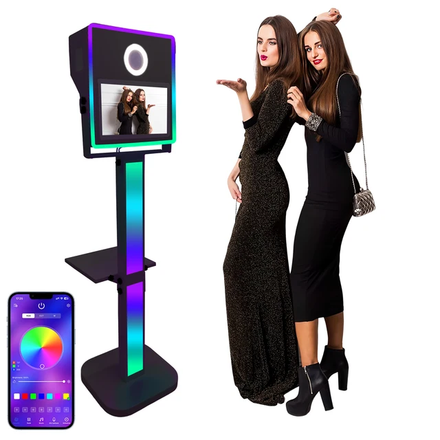 Portable Magic Mirror Photo Booth for Camera with 15.6 inch Touch ...