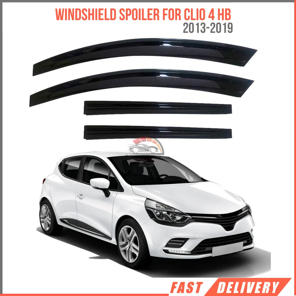 D-flecteur-de-Vent-et-de-Pluie-pour-Renault-Clio-4-HB-2012-2019-Haute ...