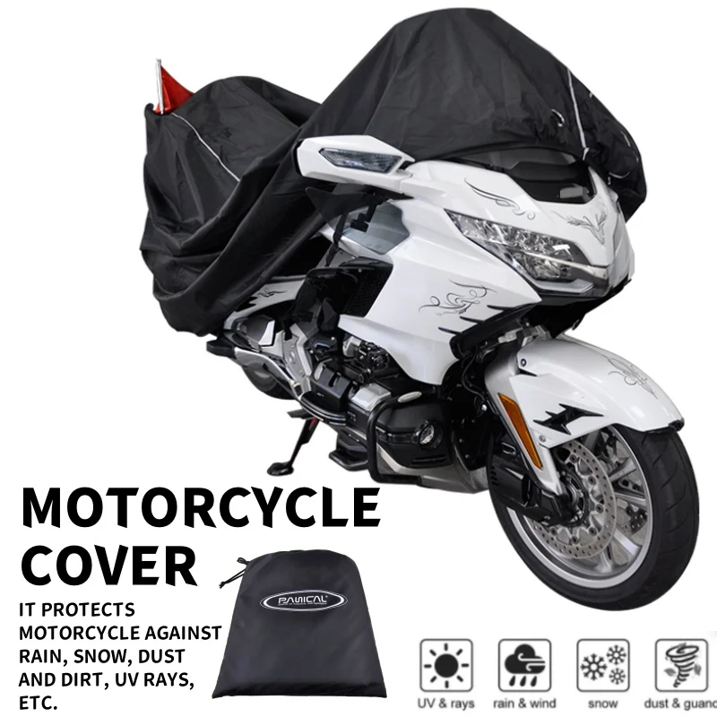 Panical-Motorcycle-Waterproof-Cover-Universal-Outdoor-Protection-Dust ...