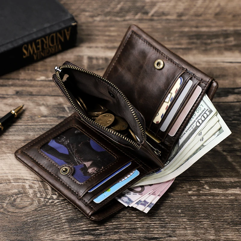 Mens Genuine Leather Bifold Wallets | Designer Leather Wallets Men ...