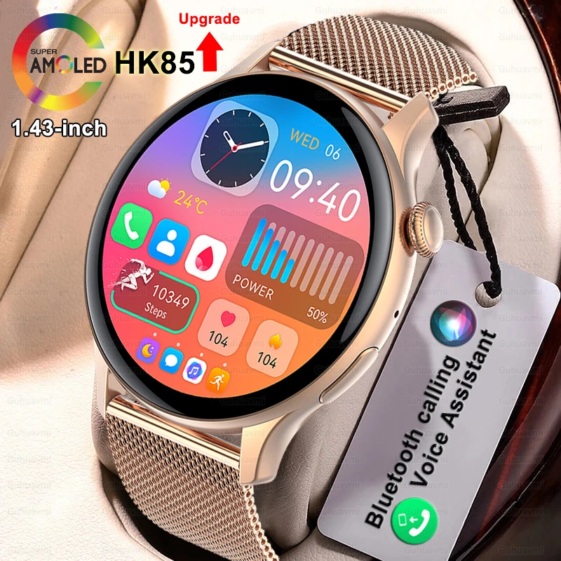 Reloj-inteligente-HK85-para-hombre-y-mujer-smartwatch-deportivo-con ...