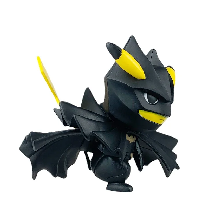 12cm pokemon pikachu cos batman gk moda kawaii decoração do carro ...