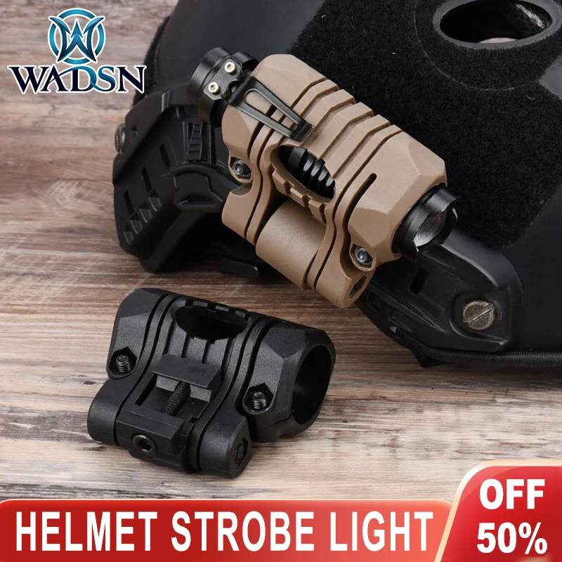 Wadsn-Tactical-Military-Fast-Helmet-Strobe-Light-Telescopic-zoom ...