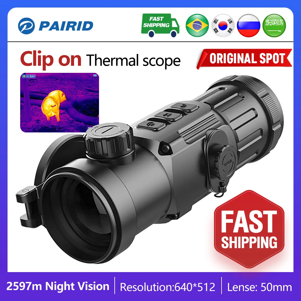 Ch50w Clip on Thermal Imager for Hunting Professional Thermal Scope ...