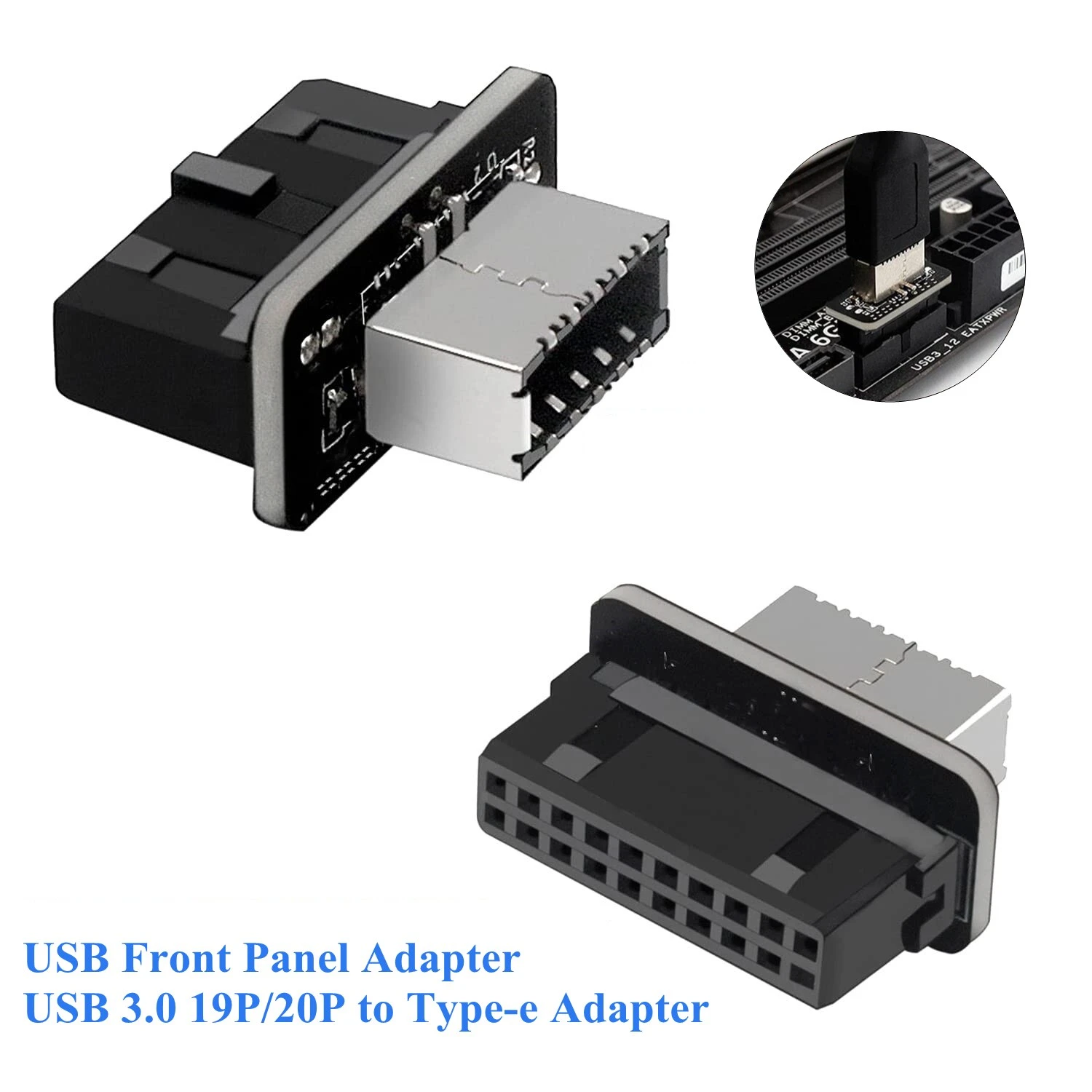 Usb 3.1 Type C Motherboard Front Panel Header | Adapter Converter Usb ...