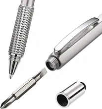 7 in1 Multifunction Ballpoint Pen with Modern Handheld Tool Measure ...