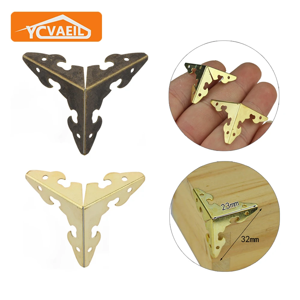 8Pcs-Antique-Corner-Protector-Jewelry-Box-Corner-Brackets-Metal-Box ...