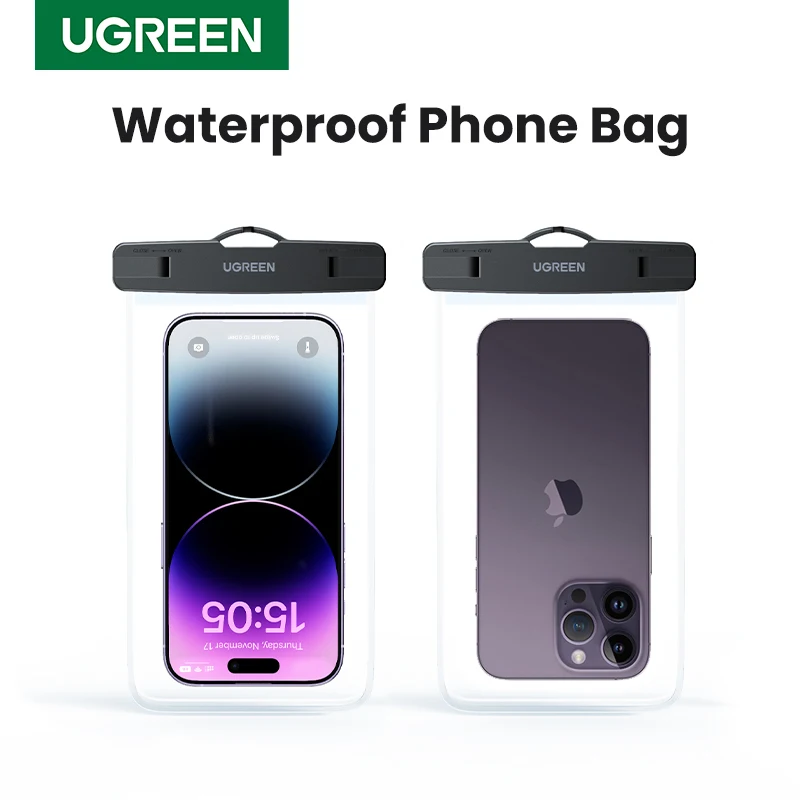 UGREEN IPX8 Waterproof Phone Bag Case For Xiaomi Redmi iPhone 14 Pro ...