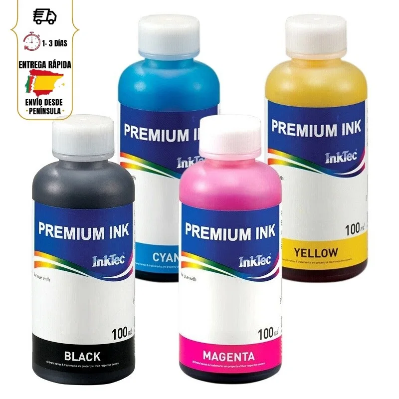 Inktec-ink-4-bottles-of-100ml-cartridge-ciss-603XL-for-printers-Epson ...