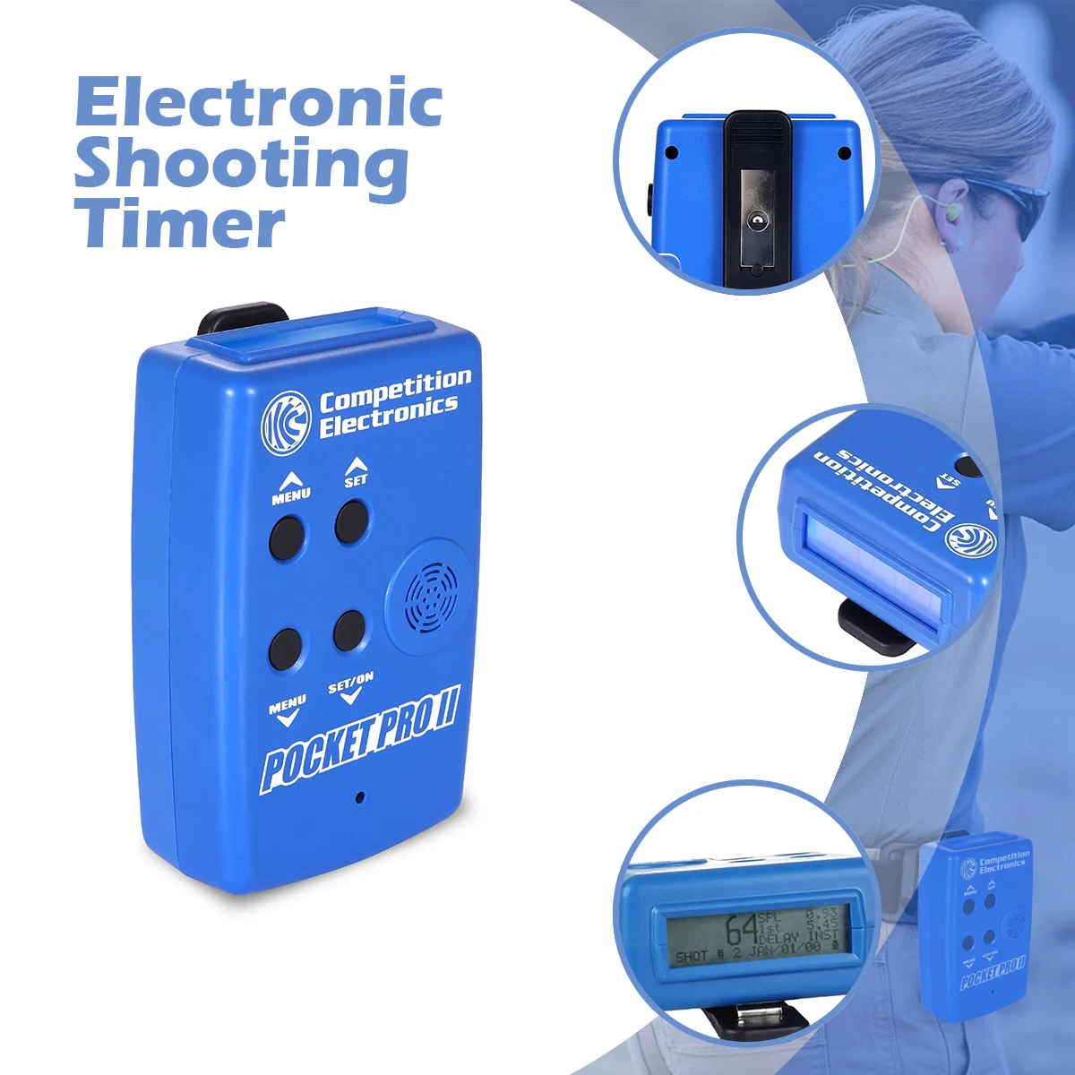 Electronic-Shooting-Timer-Shot-Timers-for-Firearms-Airsoft-Stop-Watch ...