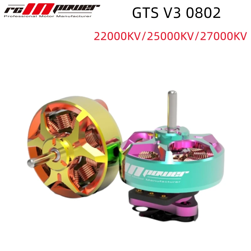 RCINPOWER-Brushless-Motor-GTS-V3-0802-22000KV-25000KV-27000KV-1-6-Inch ...