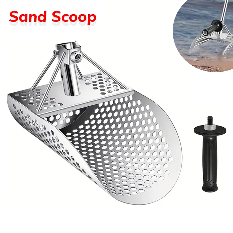 Beach-Sand-Scoop-Shovel-Metal-Detector-Sand-Scoops-Treasure-Detecting ...