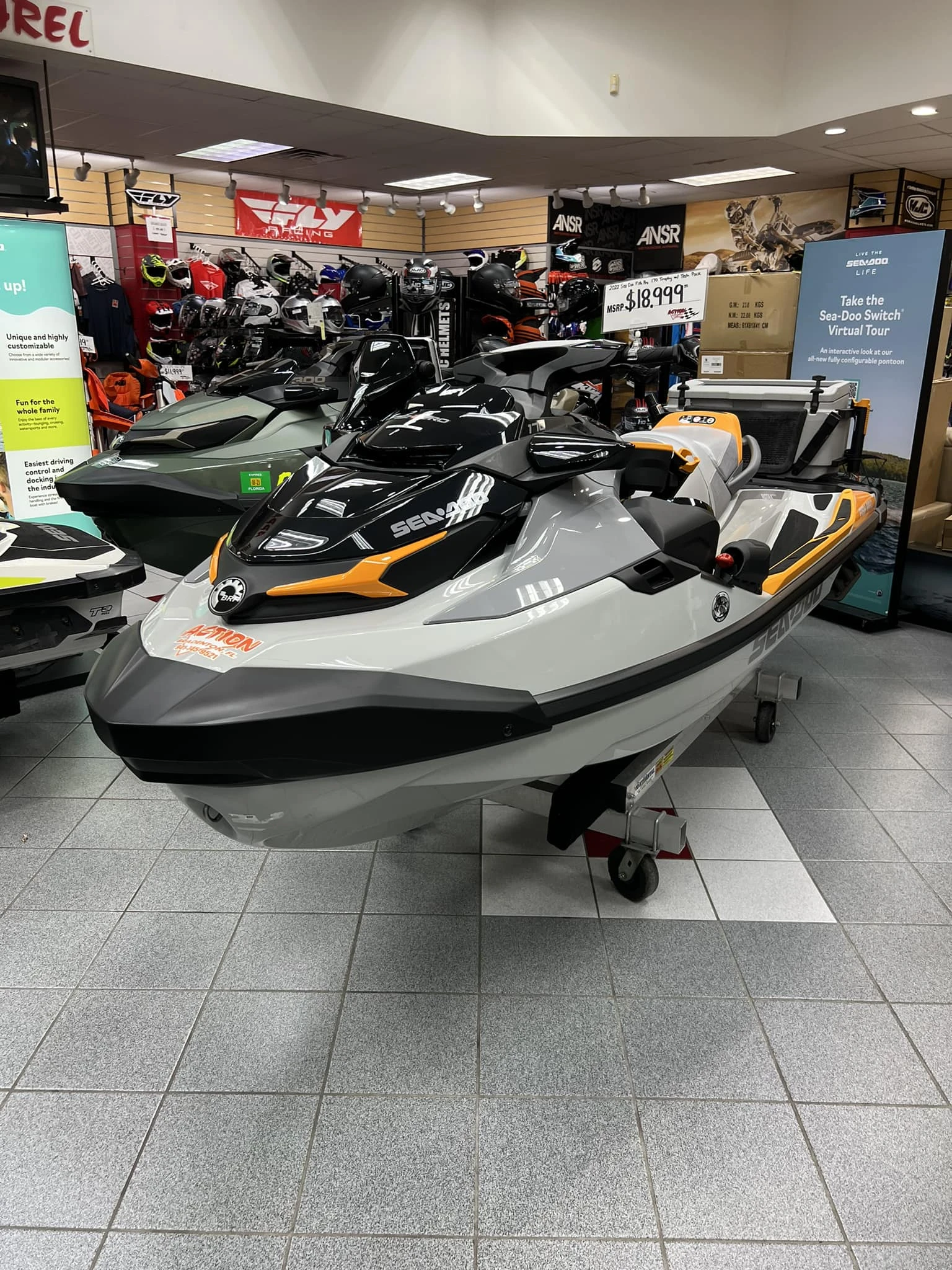Sea-Doo Fish Pro Trophy 2022 iBR, iDF con Audio, 170