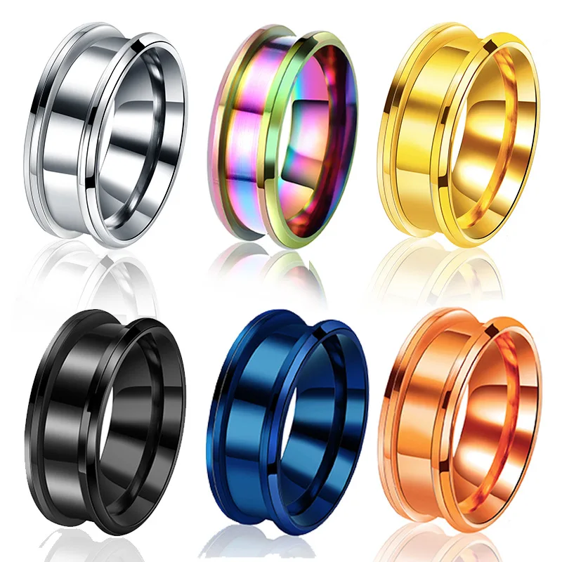 Stainless-Steel-8mm-Color-Changing-Ring-For-Men-And-Women-Ladies-Mood ...