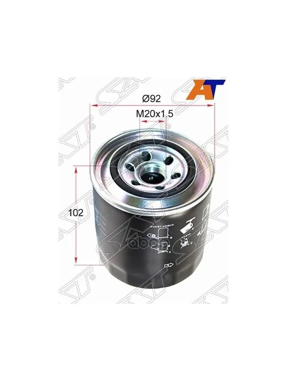 Mitsubishi-Fuso-Canter-Fe5-Fe6-94-03-SAT-Fuel-Filter-Model-No-St ...