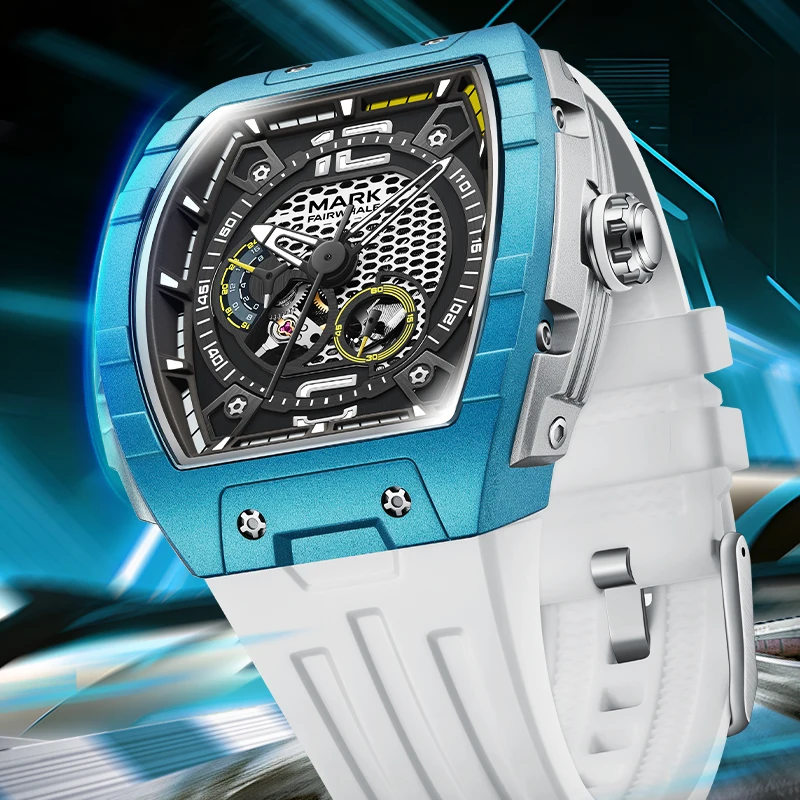 Mark Fairwhale New Men Automatic Watches Tourbillon Mechanical Watch ...