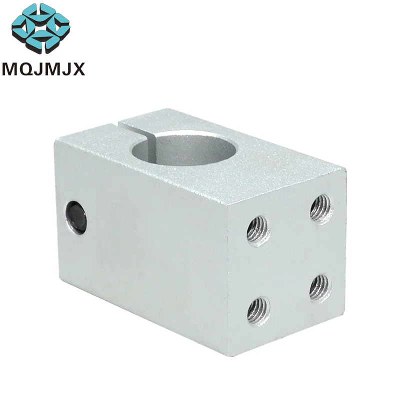 Aluminum Alloy Shaft Fixing Bracket Pillar Fixing Clamp with Threaded ...