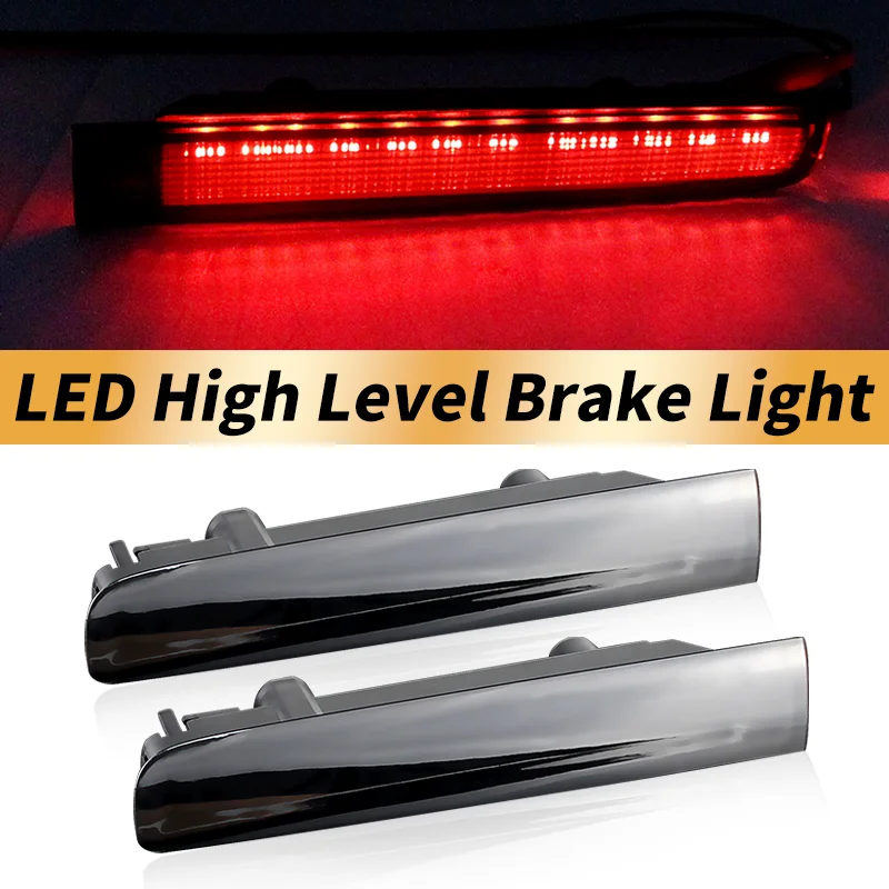 2Pcs High Level Third Rear Brake Light L/R Brake Lamp center brake lamp ...