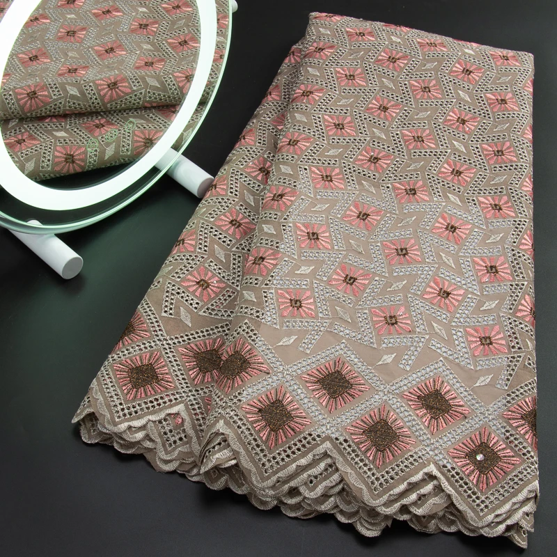 Swiss Voile Lace In Switzerland 2023 Cotton Lace Fabric 5 Yards African ...