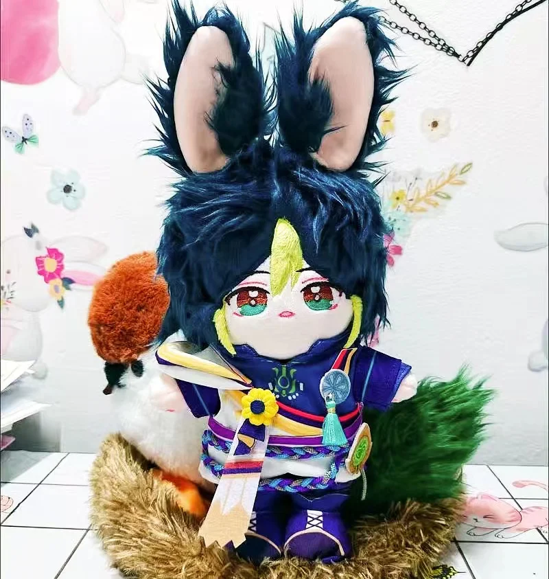 Genshin Impact Plush 8"/20cm Tighnari Plushie Cute Anime Figure with ...