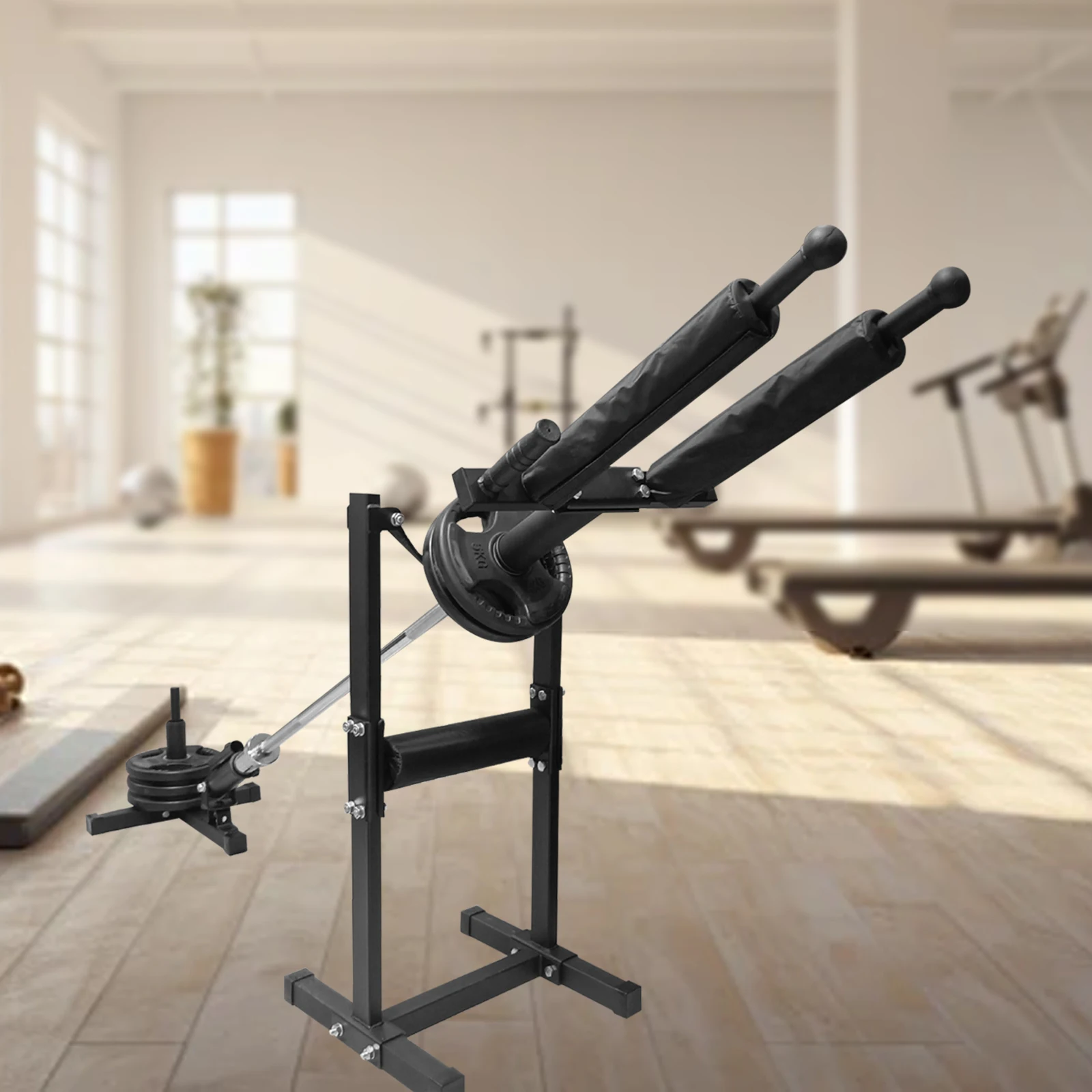 Bar Row Attachment Handle Ergonomic Fitness Core Strength Training ...