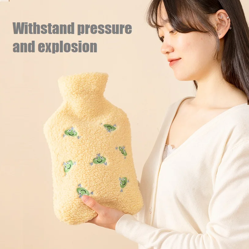 1000ml-Large-Hot-Water-Bag-with-Plush-Cover-Winter-Hand-Foot-Warmer ...