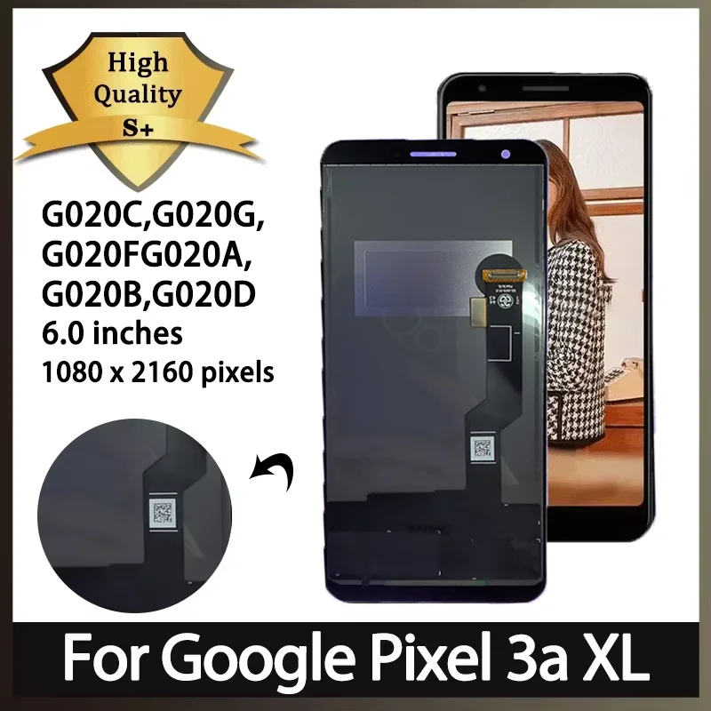 TFT Screen For Google Pixel 3AXL Display Screen For Pixel 3A XL LCD ...