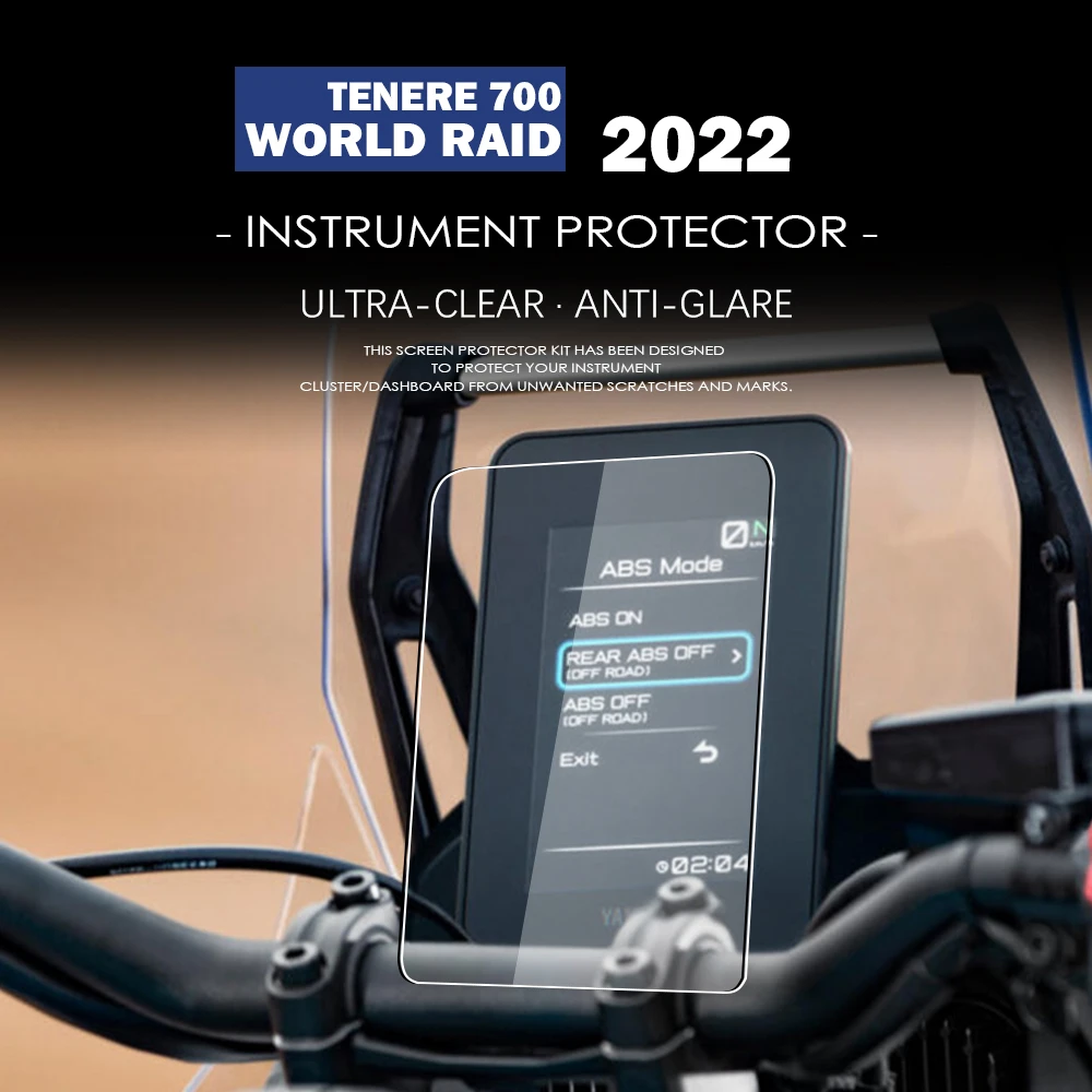Tenere 700 World Raid 2022 Accessories Scratch Cluster Screen for ...