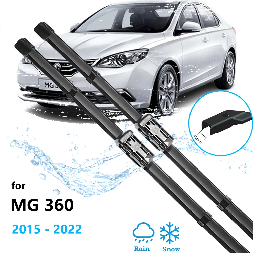2x For Roewe MG 360 2015~2022 Auto Front Frameless Wiper Blades ...