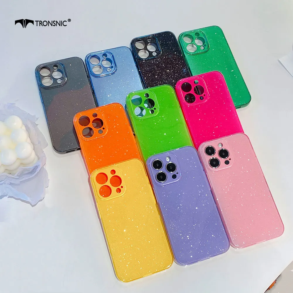 Ins Candy Glossy Tpu Phone Case For Iphone 14 13 12 11 Pro Max Xr Xs ...