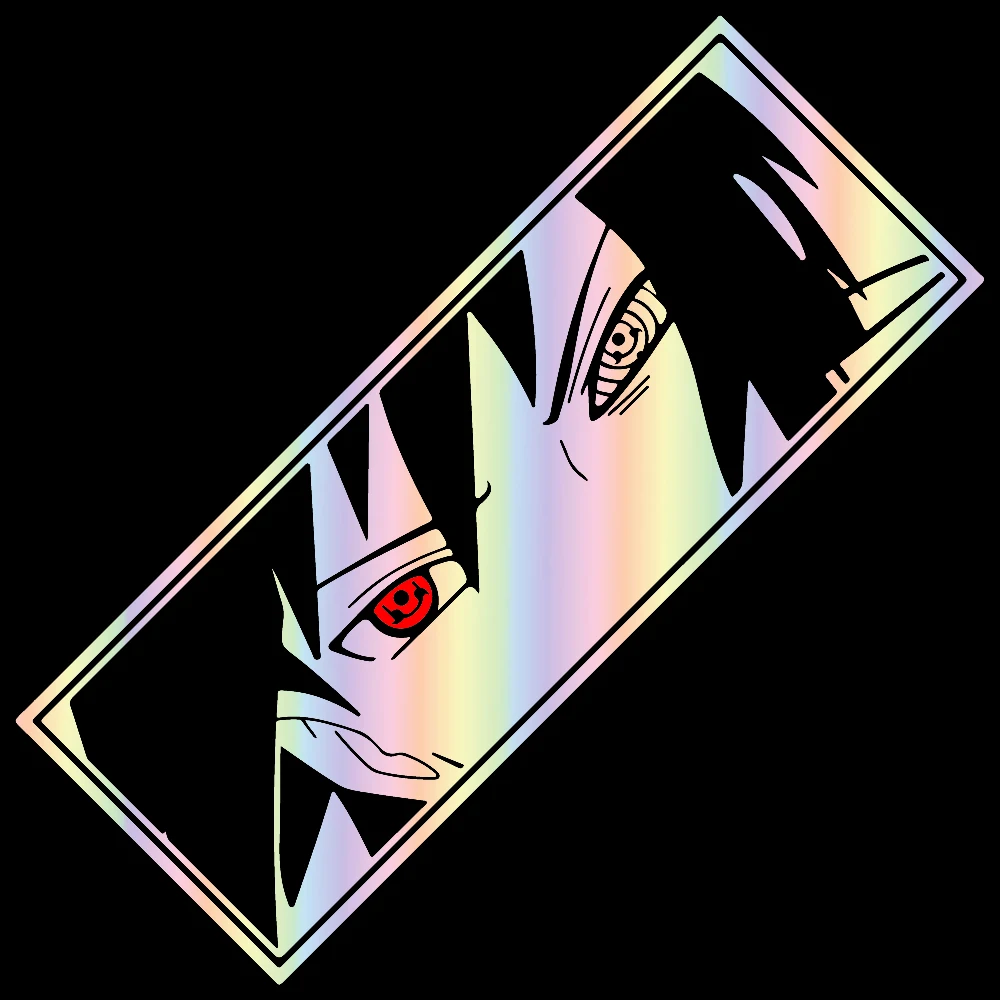 Logotipo De Sasuke Sharingan Naruto Uchiha Sasuke Car Decoration